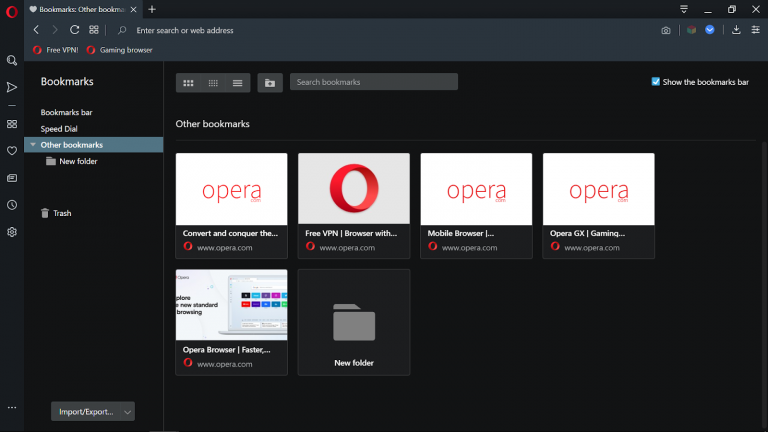 Features - Opera Help