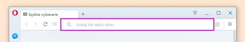 Wyszukiwanie - Opera Help