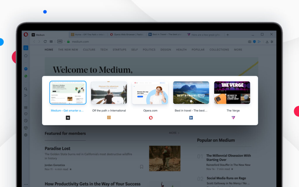 Browser window - Opera Help