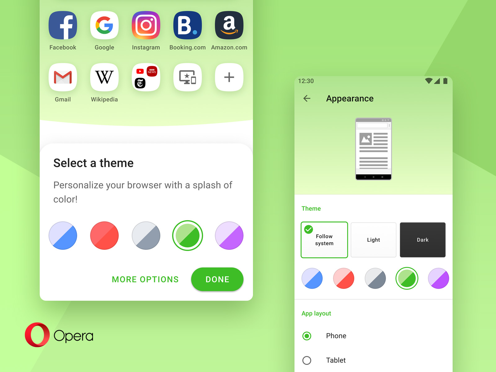 Opera is adding a splash of color in a major upgrade to its Android ...