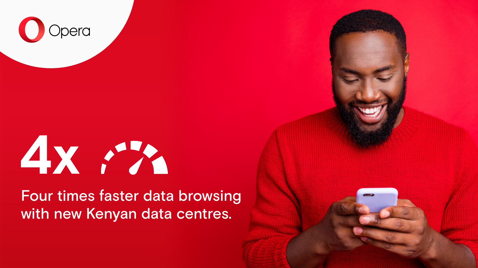 Opera makes browsing four times faster in Kenya with new local servers
