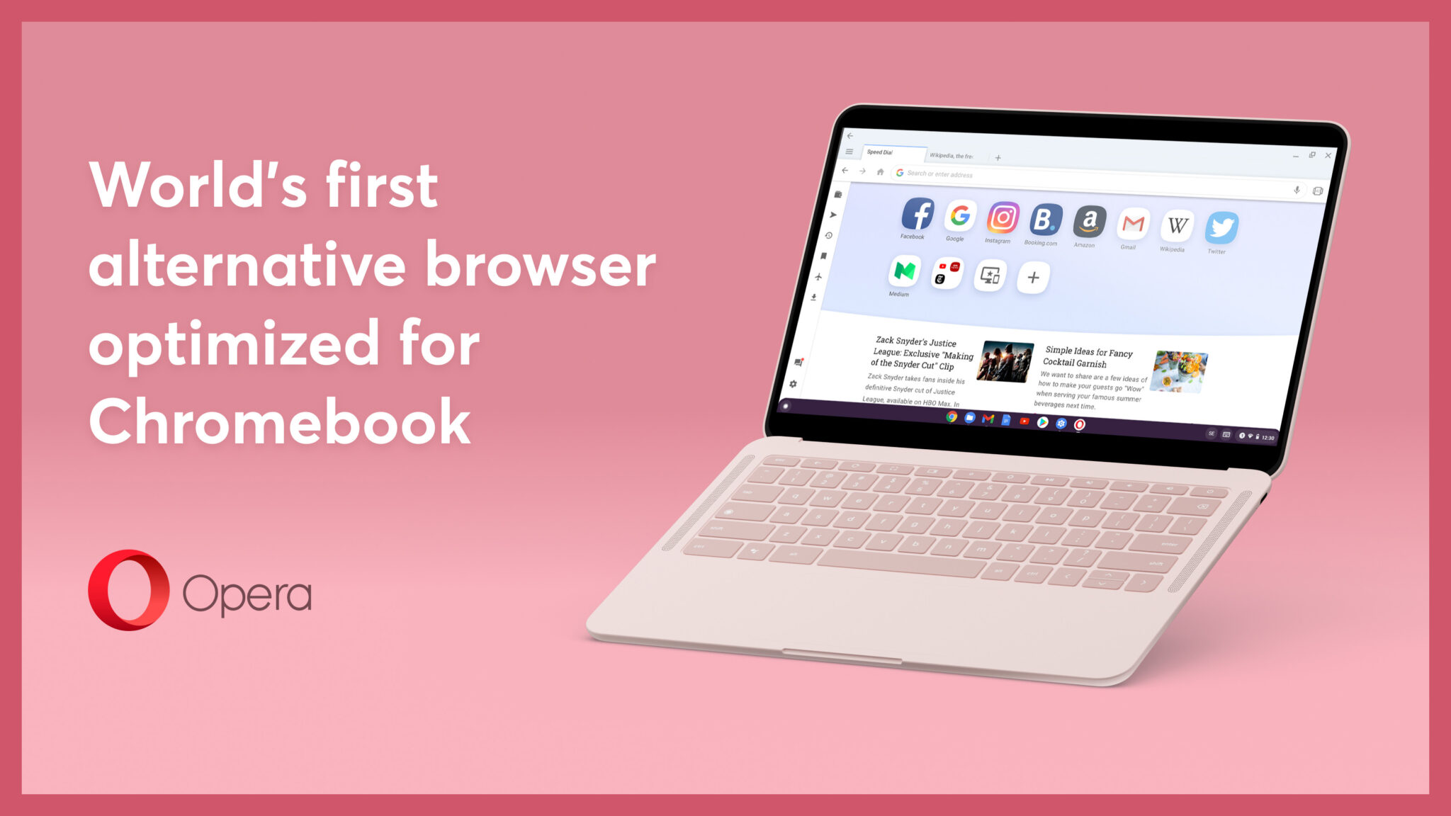Opera becomes the world's first alternative browser optimized for ...