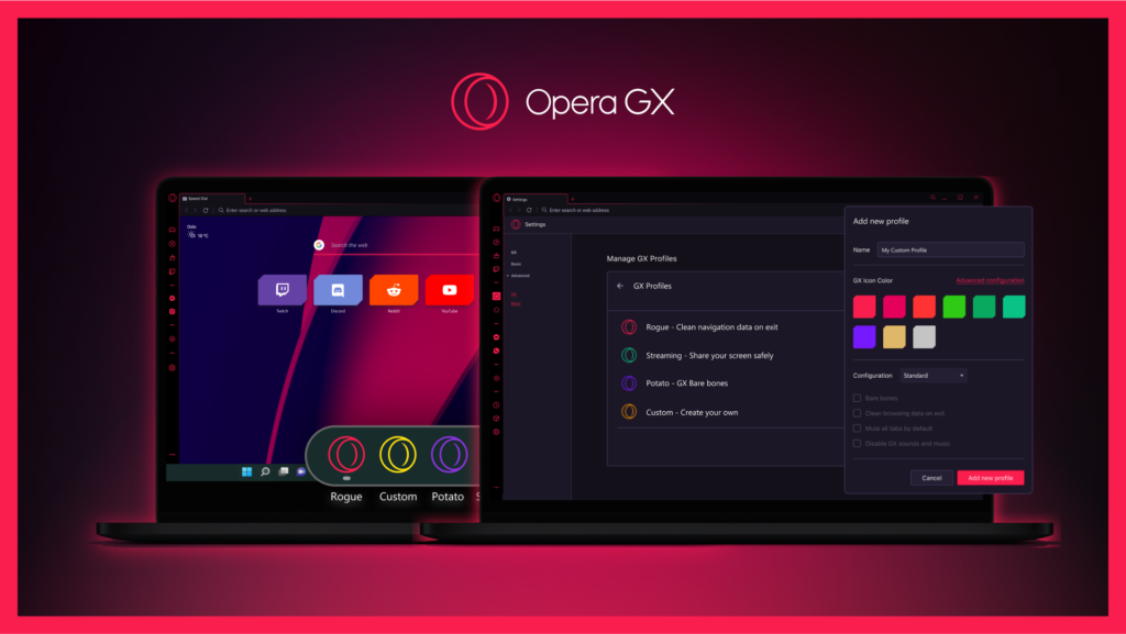 Opera GX launches GX Profiles and Video Pickup to enhance streaming and ...