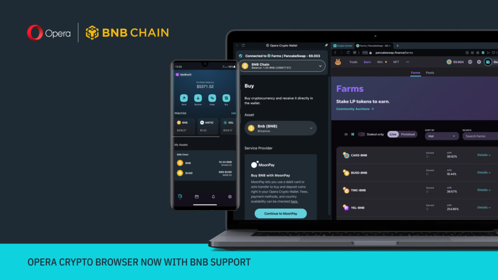 Opera Crypto Browser Integrates BNB Chain and Unlocks Access to Its ...