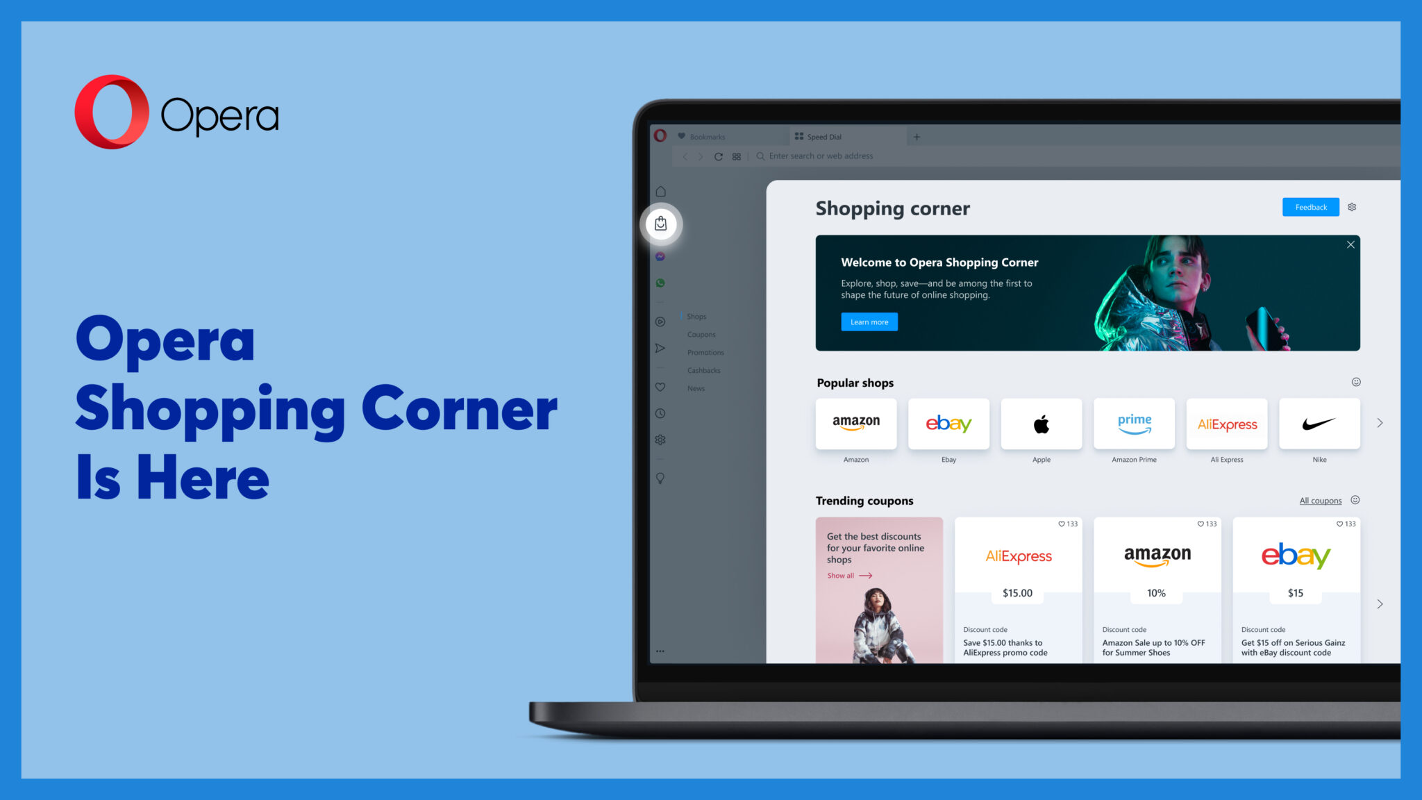 Opera introduces Shopping Corner – a gateway to saving time and money ...