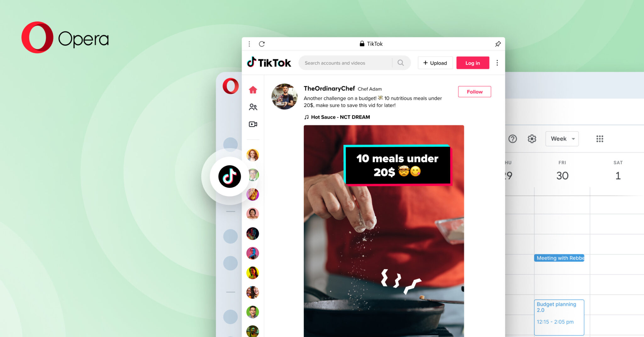 Opera becomes the first browser to add built-in TikTok - Opera Newsroom