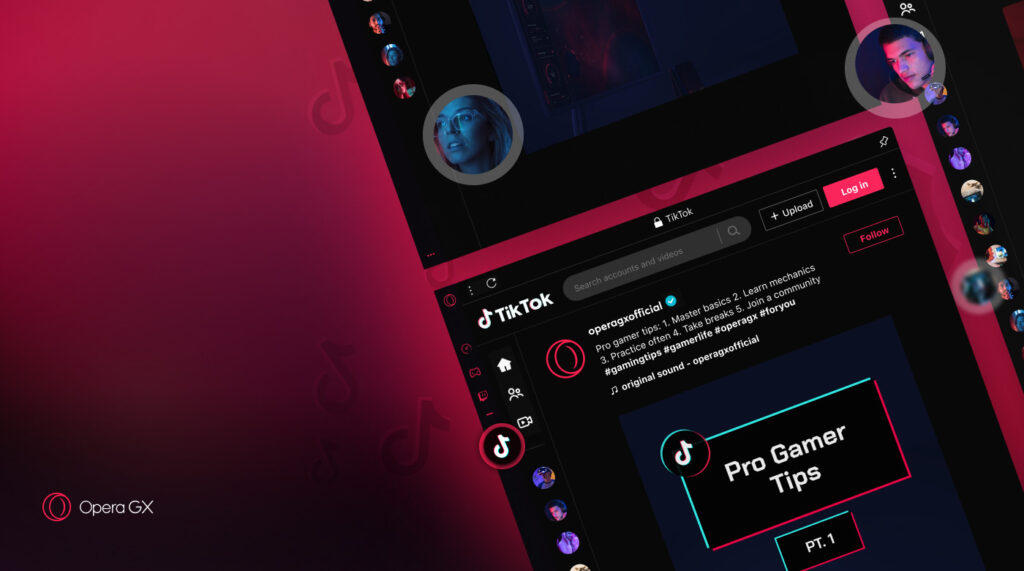 Opera GX adds TikTok to the browser sidebar, making content discovery ...