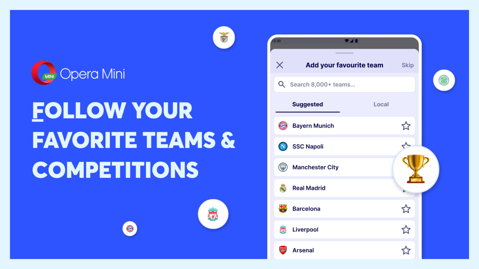 Live Scores feature within Opera Mini browser surpasses 50 million ...