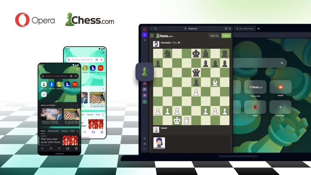 Opera partners with Chess.com to create custom chess browser - Opera ...