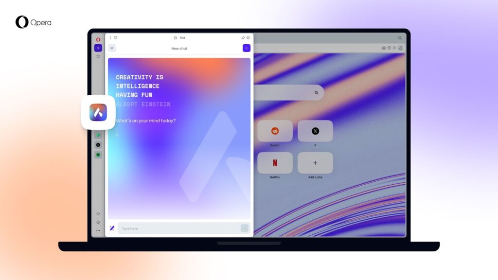 Opera adds a new set of innovative tools to its browser AI, Aria ...