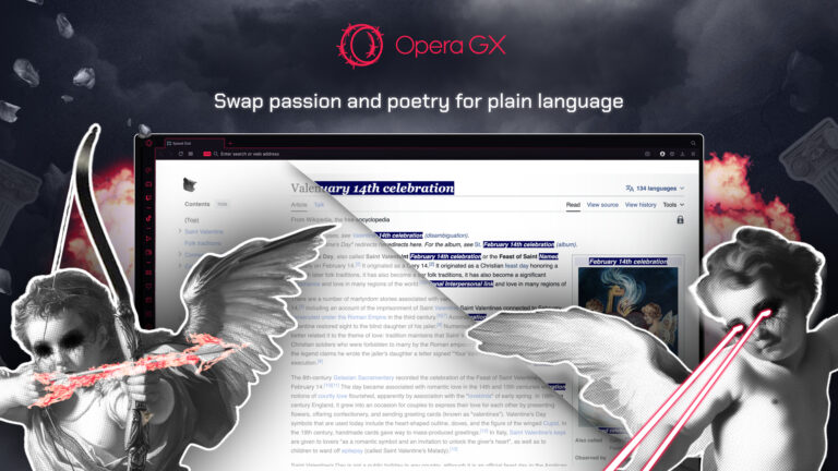 Burst the love bubble: Opera GX introduces anti-Valentine’s Day ...