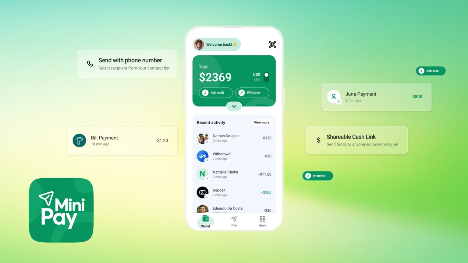 MiniPay now available as standalone app for iOS and Android, redefining ...