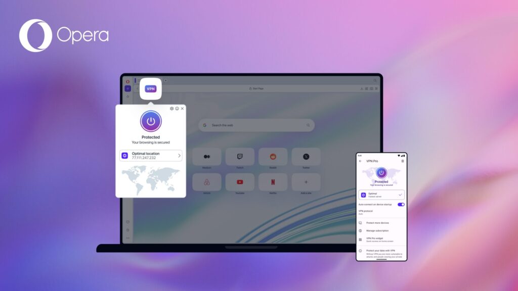 Opera unveils a revamped version of its premium VPN Pro - Opera Newsroom
